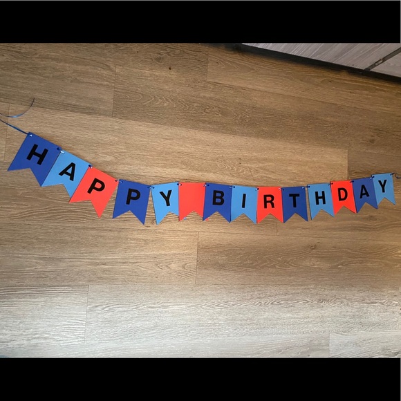 Party Supplies | Handmade Happy Birthday Banner | Poshmark